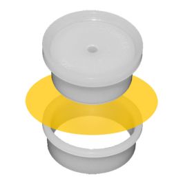 1065: TrimLess® XRF Sample Cups, Single Open End; 1.23" (31.2mm) Dia X ...