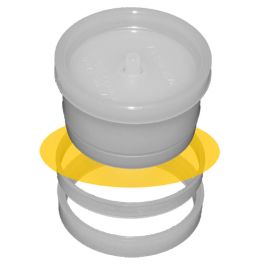 Chemplex SERIES 1700: ThermoPlastic® Single Open-Ended Sample Cups ...